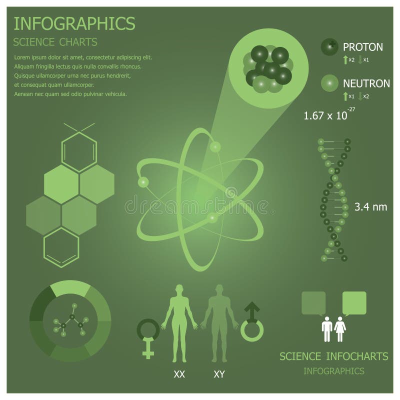Infographic of Science and Technology Stock Vector - Illustration of ...