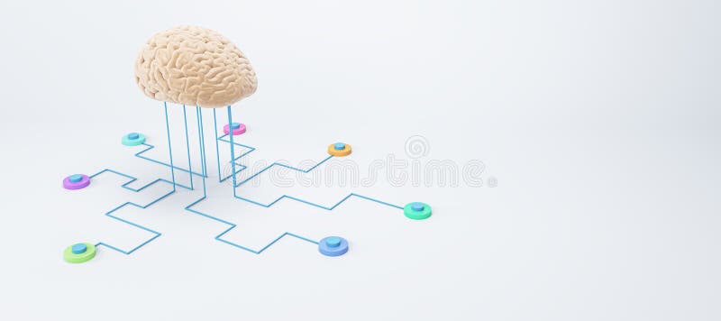 Science and Innovative Technologies Concept with Human Brain Layout ... Science and Innovative Technologies Concept with Human Brain Layout ...