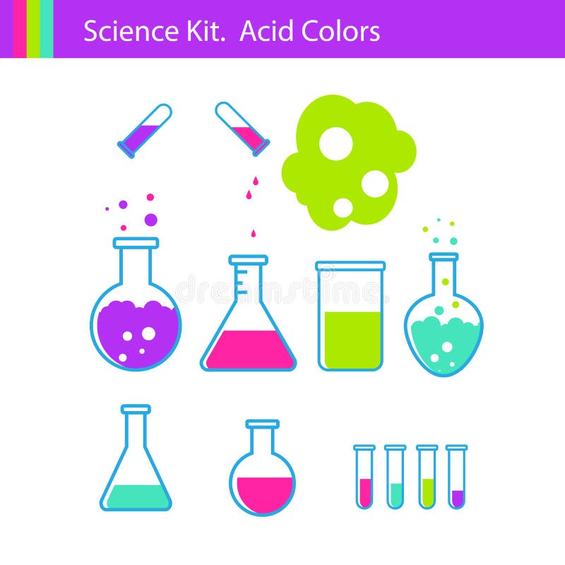 Acid Flask stock vector. Illustration of biotechnology - 20971176