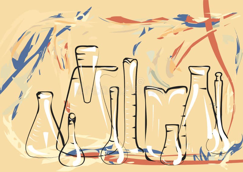 Science lab stock illustration. Illustration of equipment - 71535447