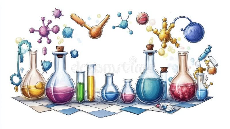 Science Lab Equipment Border Stock Photos - Free & Royalty-Free Stock ...