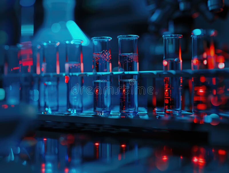 Science Lab Equipment stock photo. Image of beakers - 371355376