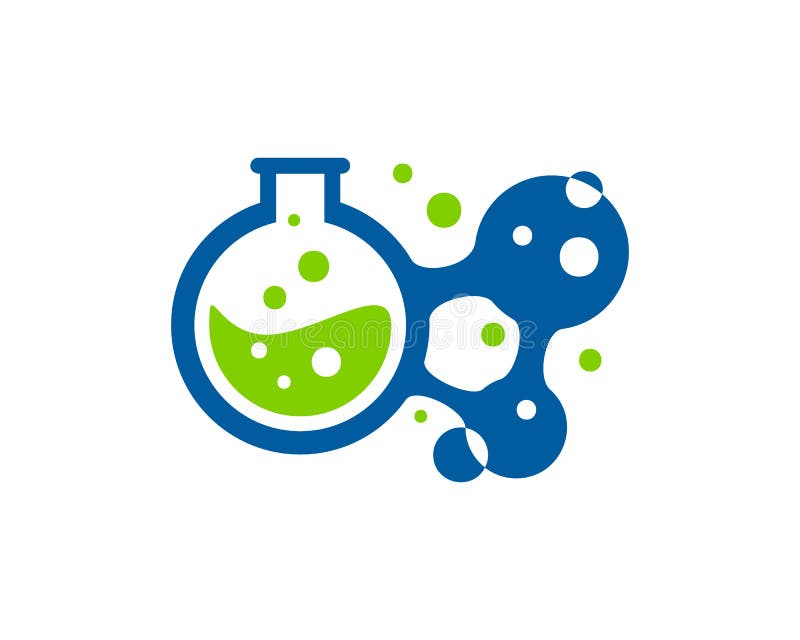Science Lab Icon Logo Design Element Stock Vector - Illustration of ...