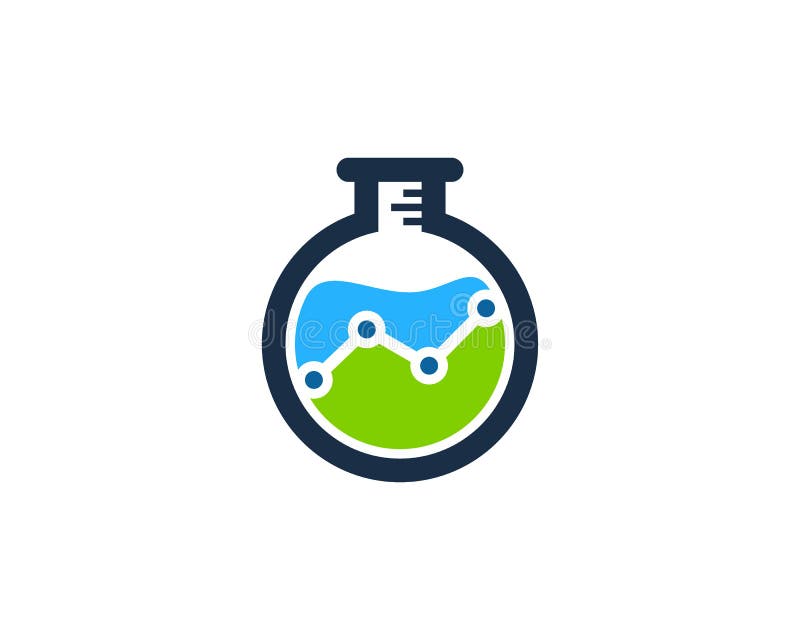 Science Lab Icon Logo Design Element Stock Vector - Illustration of ...