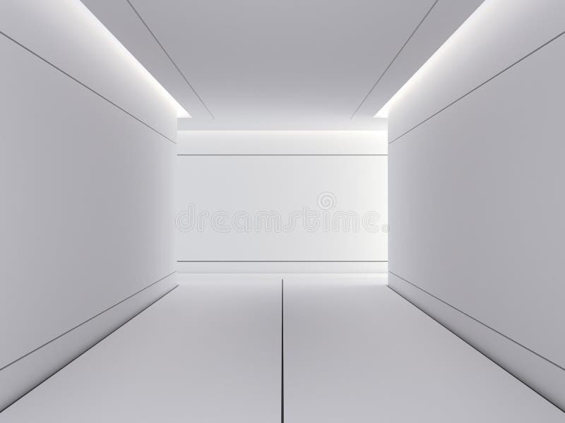 Science Lab Interior. 3d Rendering Stock Illustration - Illustration of ...