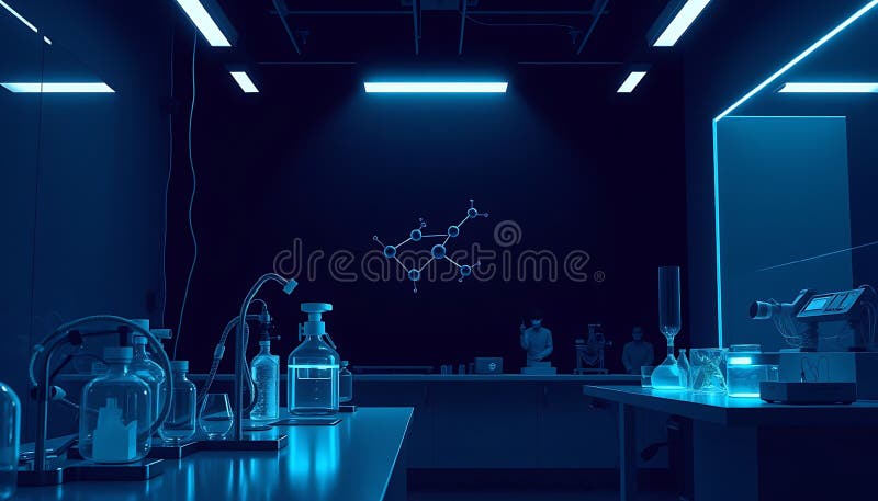 Science Lab Interior Equipment Research Laboratory Space Generative AI ...