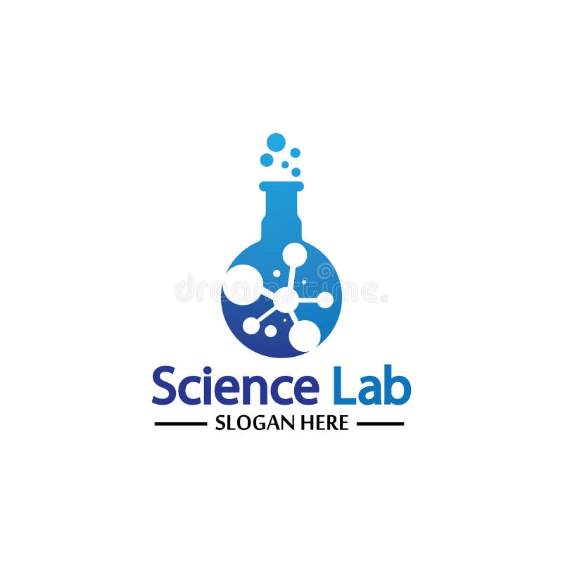 Science Lab Logo.Laboratory Tube Logo Template Design Vector, Emblem ...