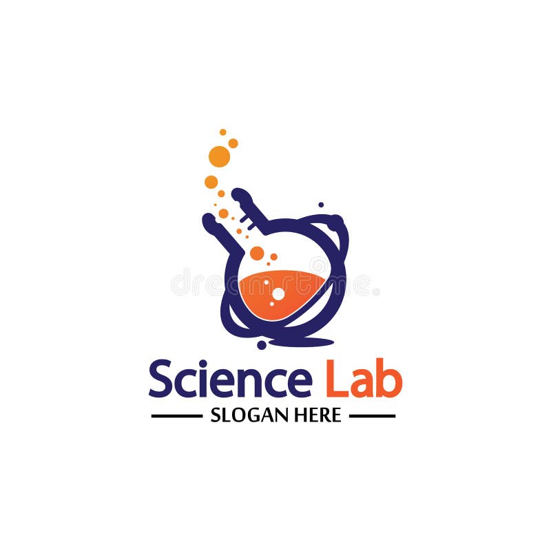 Science Lab Logo.Laboratory Tube Logo Template Design Vector, Emblem ...