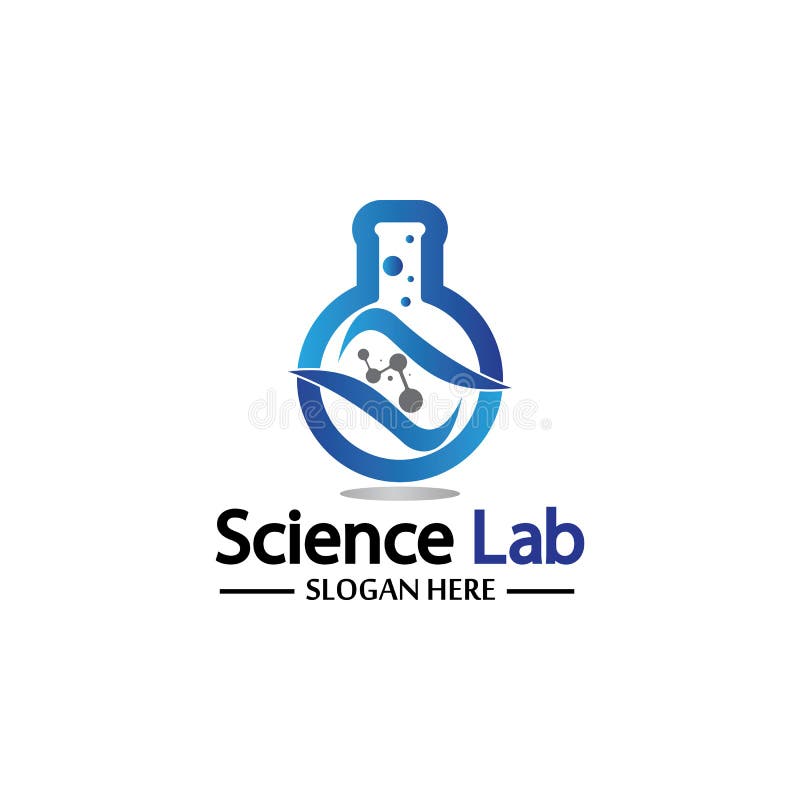 Science Lab Logo.Laboratory Tube Logo Template Design Vector, Emblem ...
