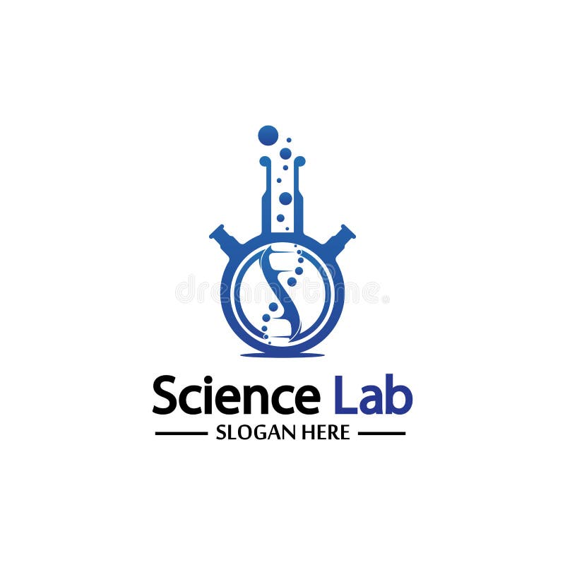 Science Lab Logo.Laboratory Tube Logo Template Design Vector, Emblem ...