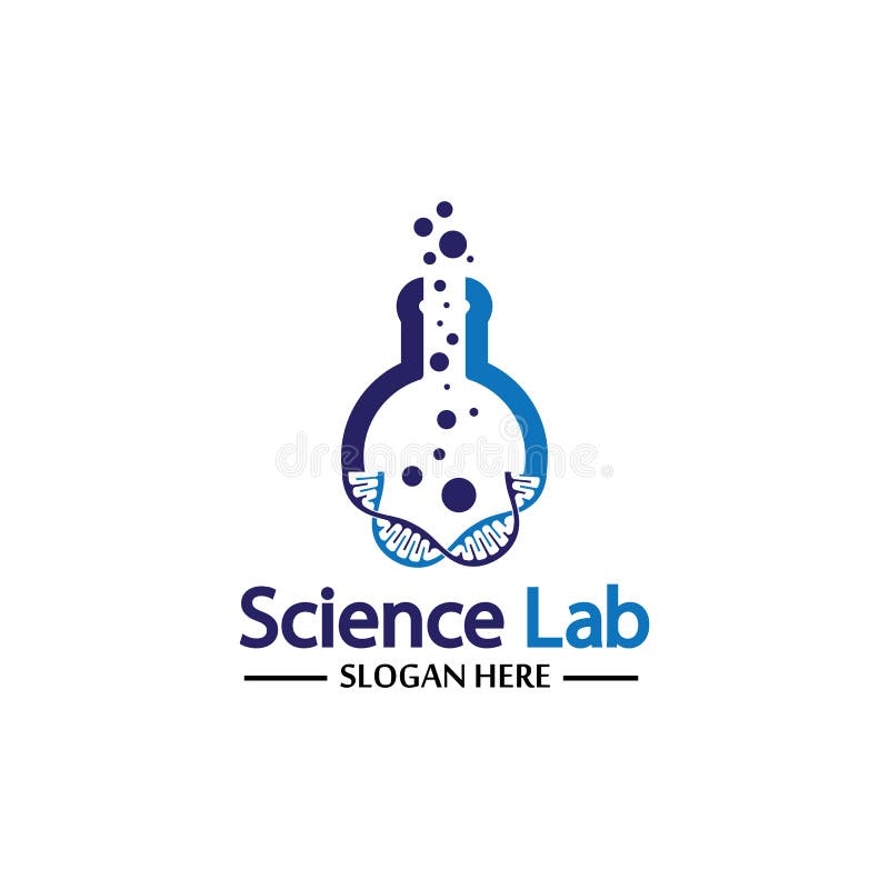 Science Lab Logo.Laboratory Tube Logo Template Design Vector, Emblem ...