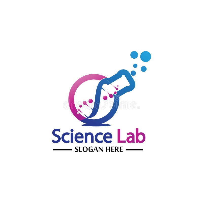 Science Lab Logo.Laboratory Tube Logo Template Design Vector, Emblem ...
