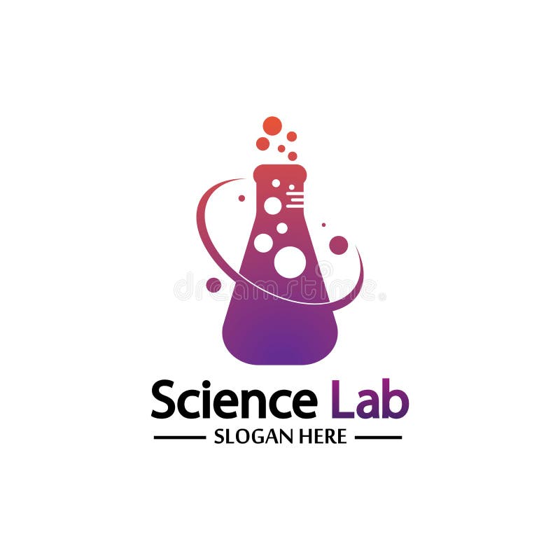 Science Lab Logo.Laboratory Tube Logo Template Design Vector, Emblem ...