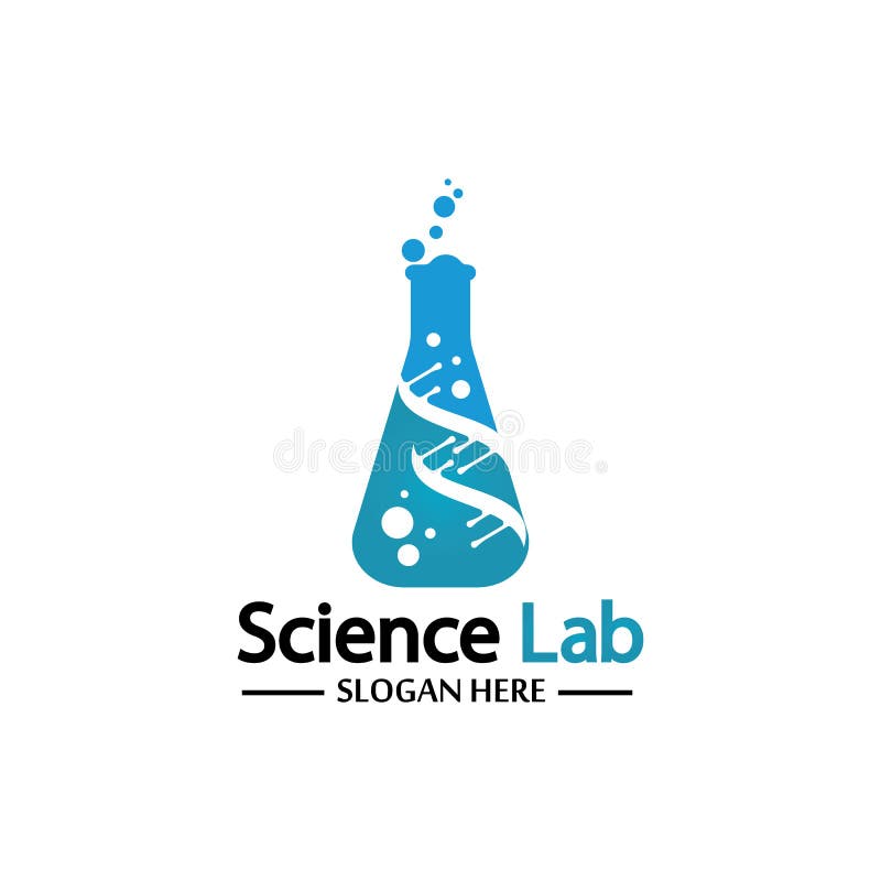 Science Lab Logo.Laboratory Tube Logo Template Design Vector, Emblem ...