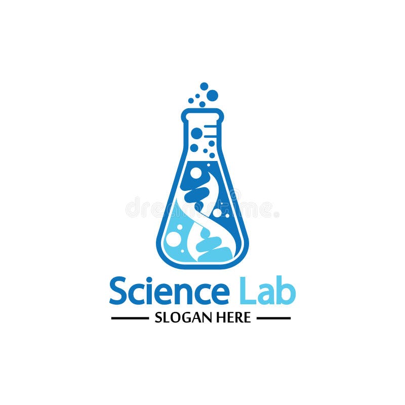 Science Lab Logo.Laboratory Tube Logo Template Design Vector, Emblem ...