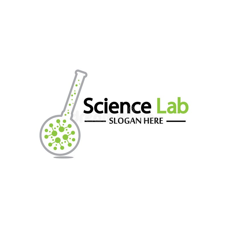 Science Lab Logo.Laboratory Tube Logo Template Design Vector, Emblem ...