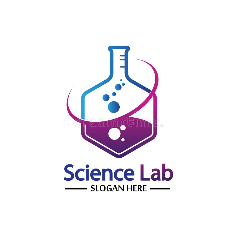 Science Lab Logo.Laboratory Tube Logo Template Design Vector, Emblem ...