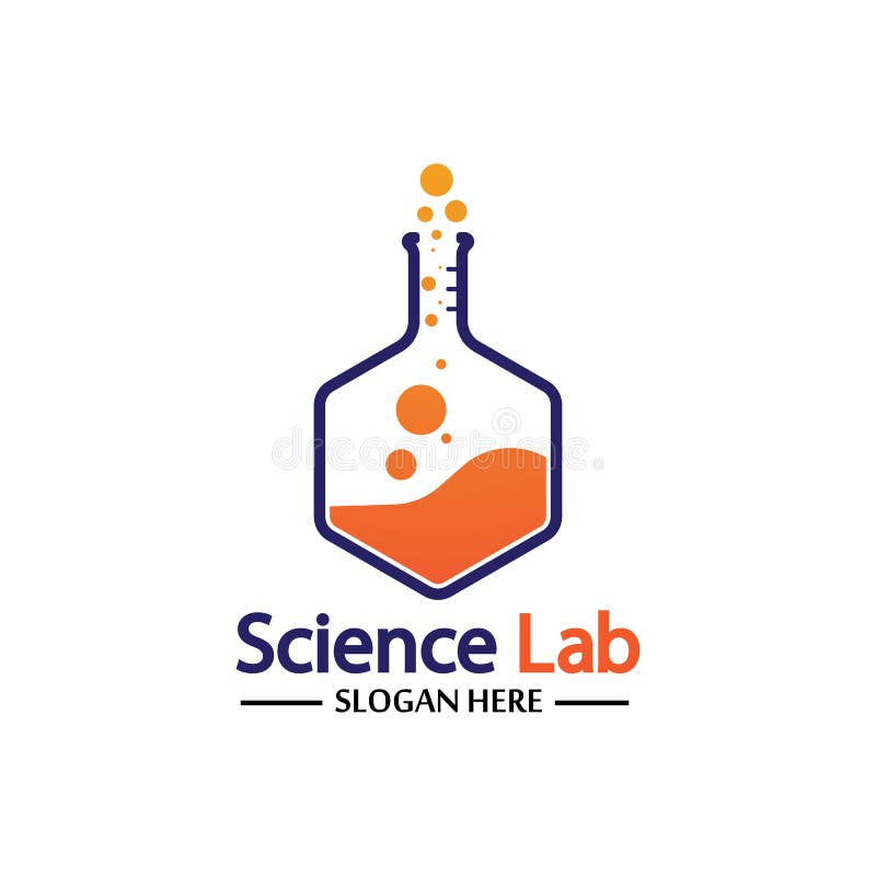 Science Lab Logo.Laboratory Tube Logo Template Design Vector, Emblem ...