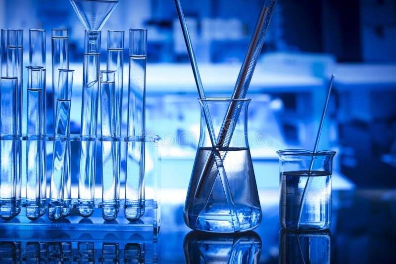 Science Laboratory Concept Background. Science Experiment. Stock Photo ...