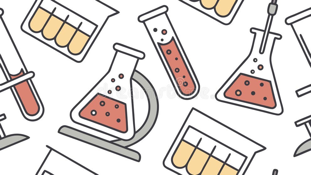 Various Science Laboratory Glassware Stock Illustrations – 4,317 ...