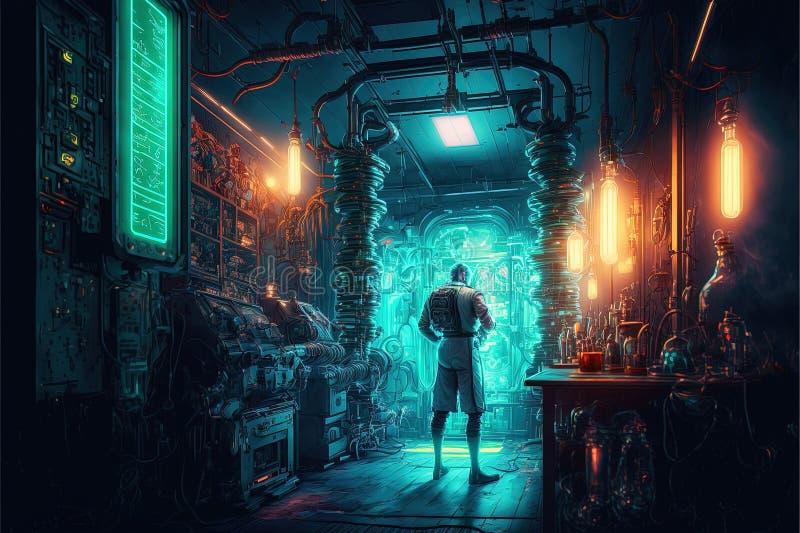 Lab Science Ai Cartoon Stock Illustrations – 303 Lab Science Ai Cartoon ...