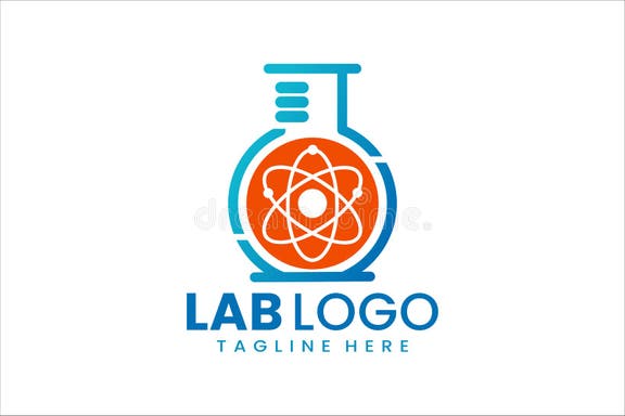 Science & Laboratory Logo for Research Branding Stock Vector ...