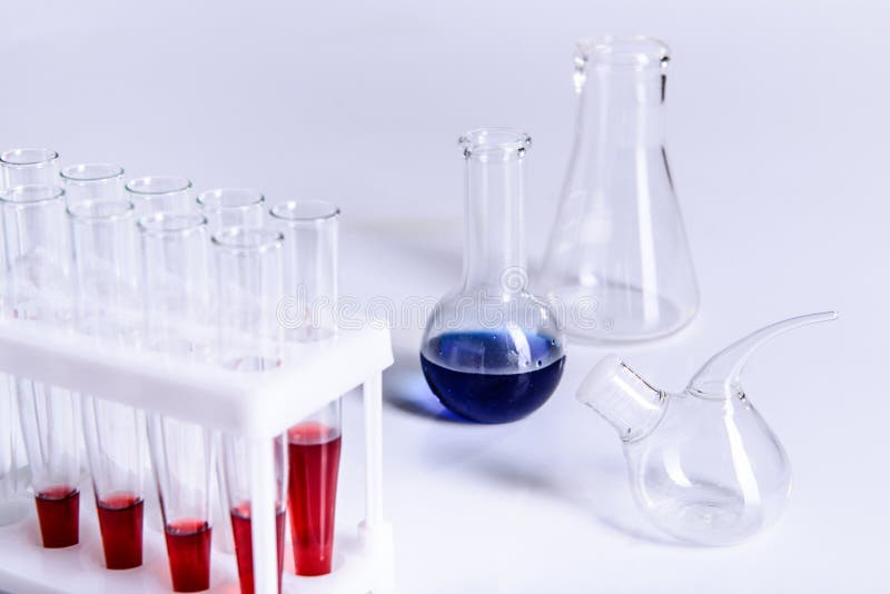 Science Laboratory Research and Equipment Chemistry Experiment Stock ...
