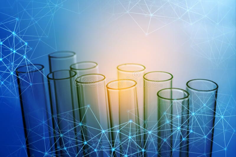 Science Laboratory Test Tubes Stock Image - Image of science, research ...