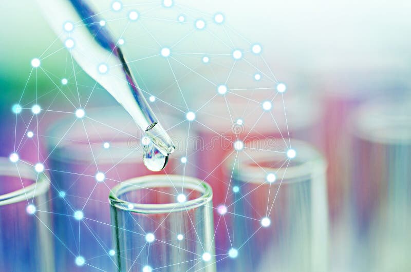 Science Laboratory Test Tubes Stock Photo - Image of chemistry, biology ...