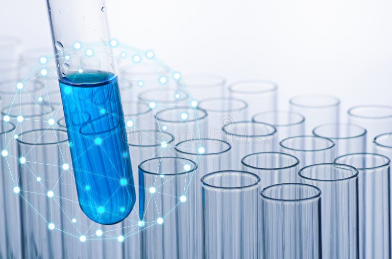 Science Laboratory Test Tubes Stock Image - Image of medical, industry ...