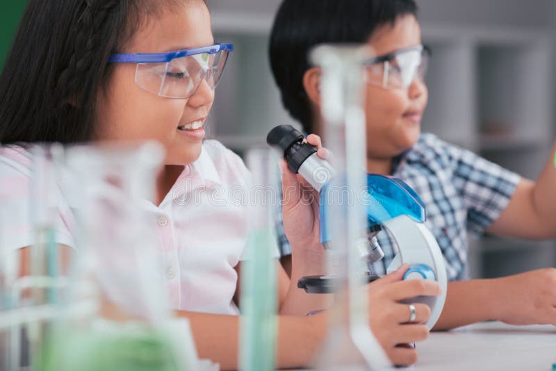 Science lesson stock photo. Image of discover, child - 56185592