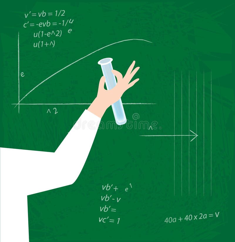 Science lesson stock vector. Illustration of class, board - 49562192