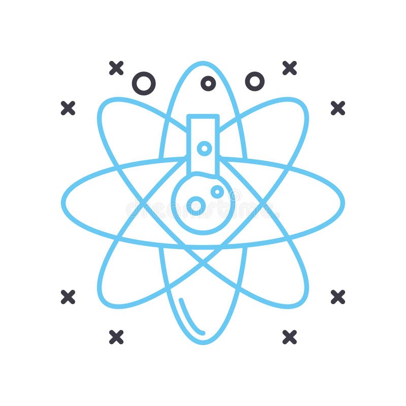 Science Line Icon, Outline Symbol, Vector Illustration, Concept Sign ...