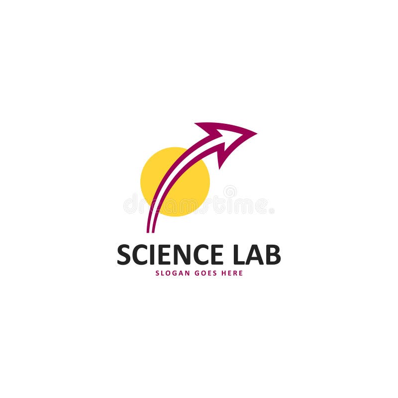 Science logo art template stock illustration. Illustration of concept ...