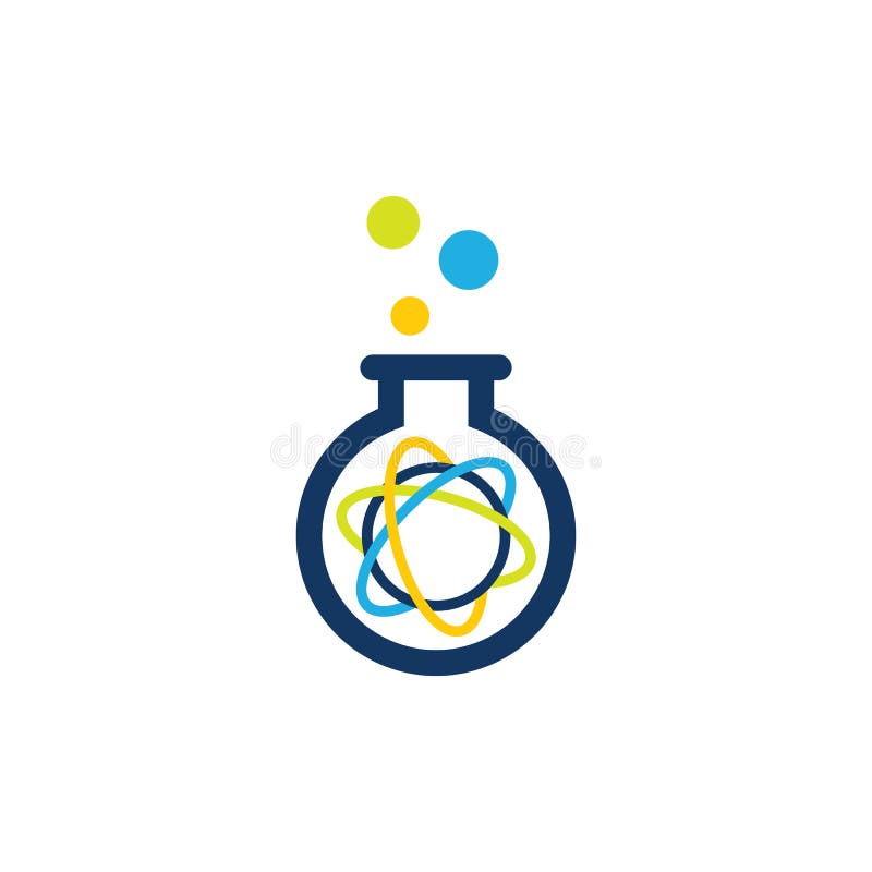 Science Logo Icon Design stock vector. Illustration of branding - 126492624
