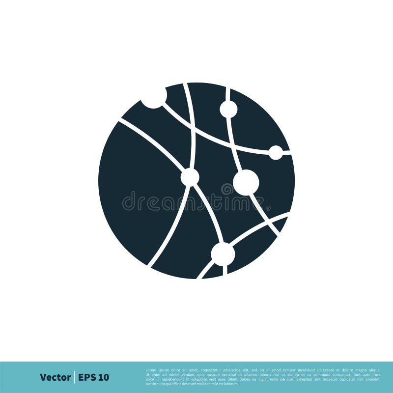 Science Logo, Network Icon Vector Template Illustration Design. Vector ...
