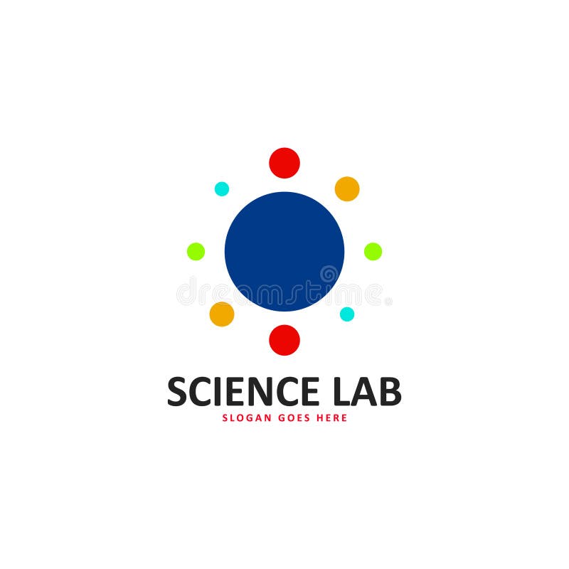 Science logo art template stock illustration. Illustration of abstract ...