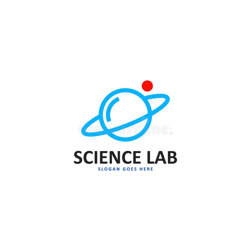 Science Logo Vector Art Template Stock Vector - Illustration of atom ...