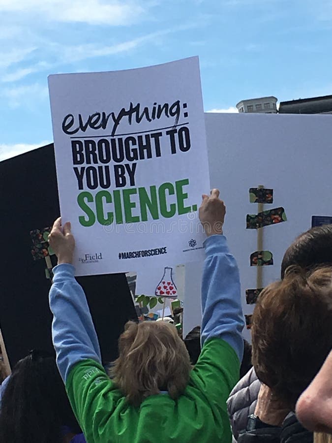 Science March editorial stock photo. Image of brought - 99580388