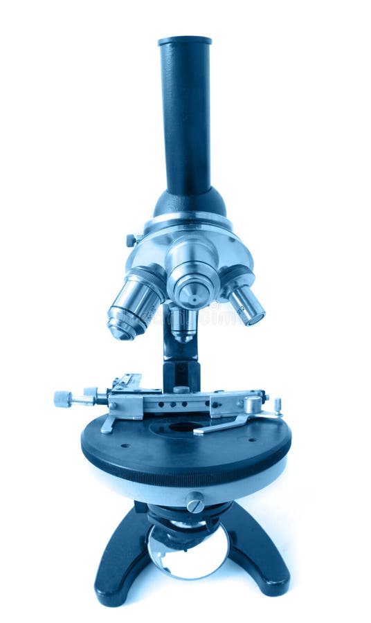 Science microscope stock image. Image of scientific, microbiology ...