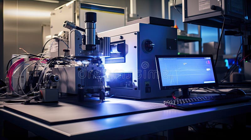 Science Microwave Technology Stock Illustration - Illustration of ...