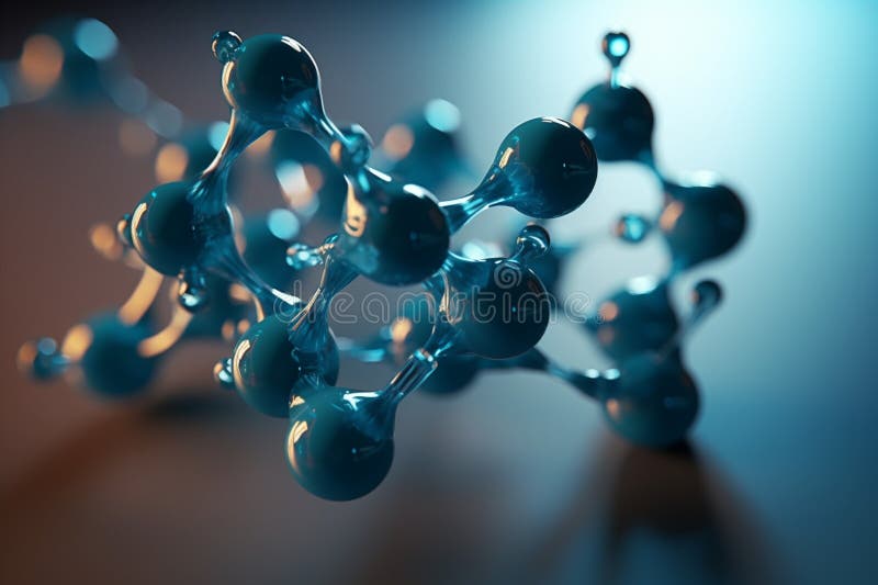 Science Molecular Structure Background with Atom Molecule Medical ...
