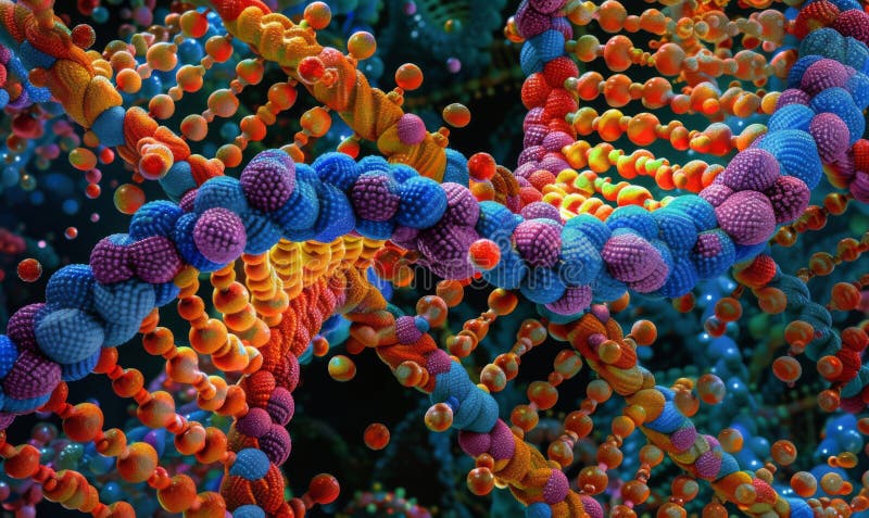 Science Molecule DNA Gene Spiral Molecule Structure, Genetics ...