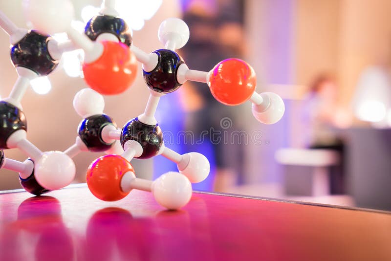 Science Molecule DNA Model Structure, Business Teamwork Concept Stock ...