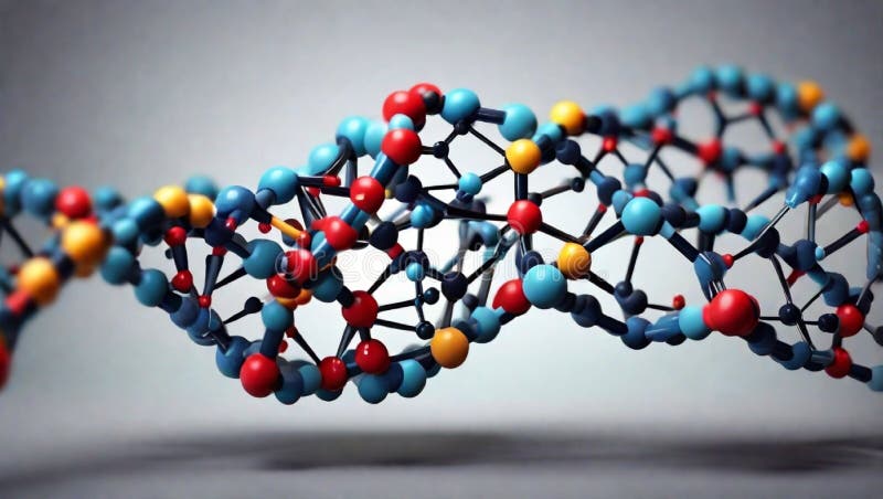 Science Molecule, Molecular DNA Model Structure, Business Teamwork ...