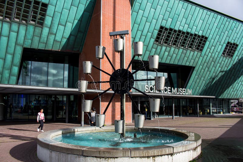 Science Museum Amsterdam - Front Entrance Editorial Image - Image of ...