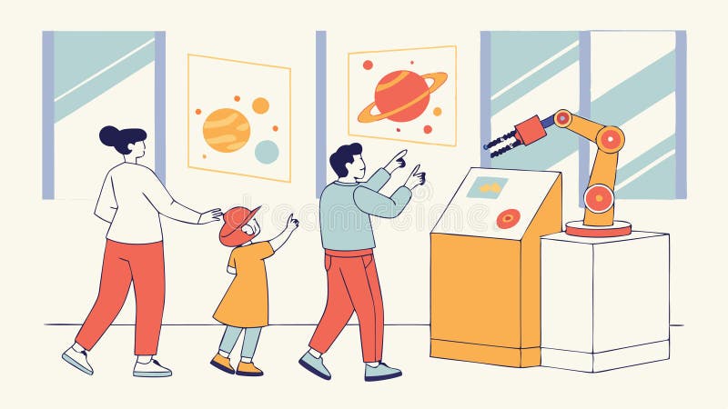 Science Museum and Interactive Exhibits and STEM Education Generative ...