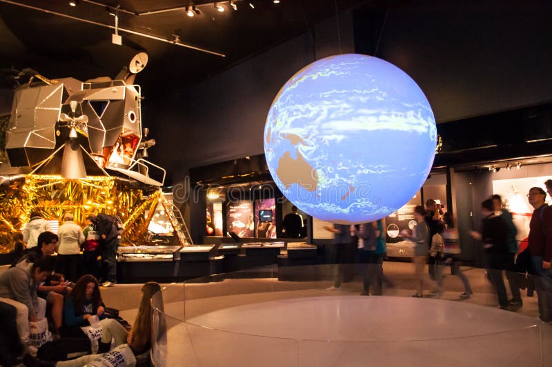 Science museum, London, UK editorial photography. Image of univers ...