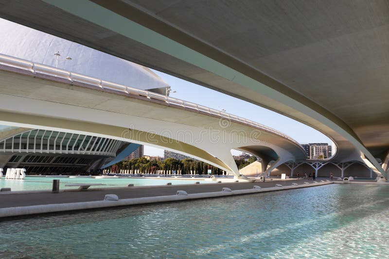 Science Museum in Valencia in the Architectural Complex of City of Arts ...