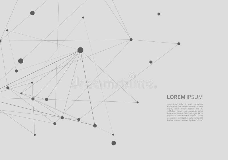 Science Network Pattern, Connecting Lines and Dots. Medicine, Chemistry ...